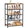 5 Tiers Shoe Rack Organizer,23" Shoe Storage Shelf for Closet, Shoe ...