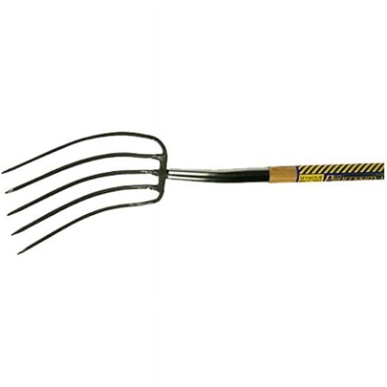 5-Tine Manure Fork with 48 in. Hardwood Handle - Walmart.com