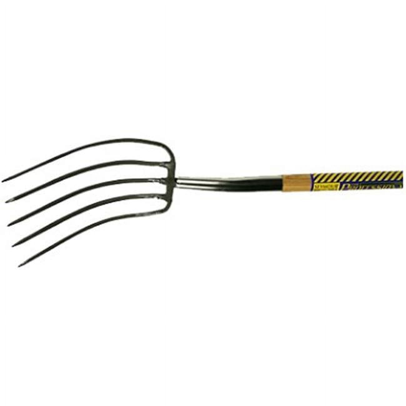5-Tine Manure Fork with 48 in. Hardwood Handle - Walmart.com