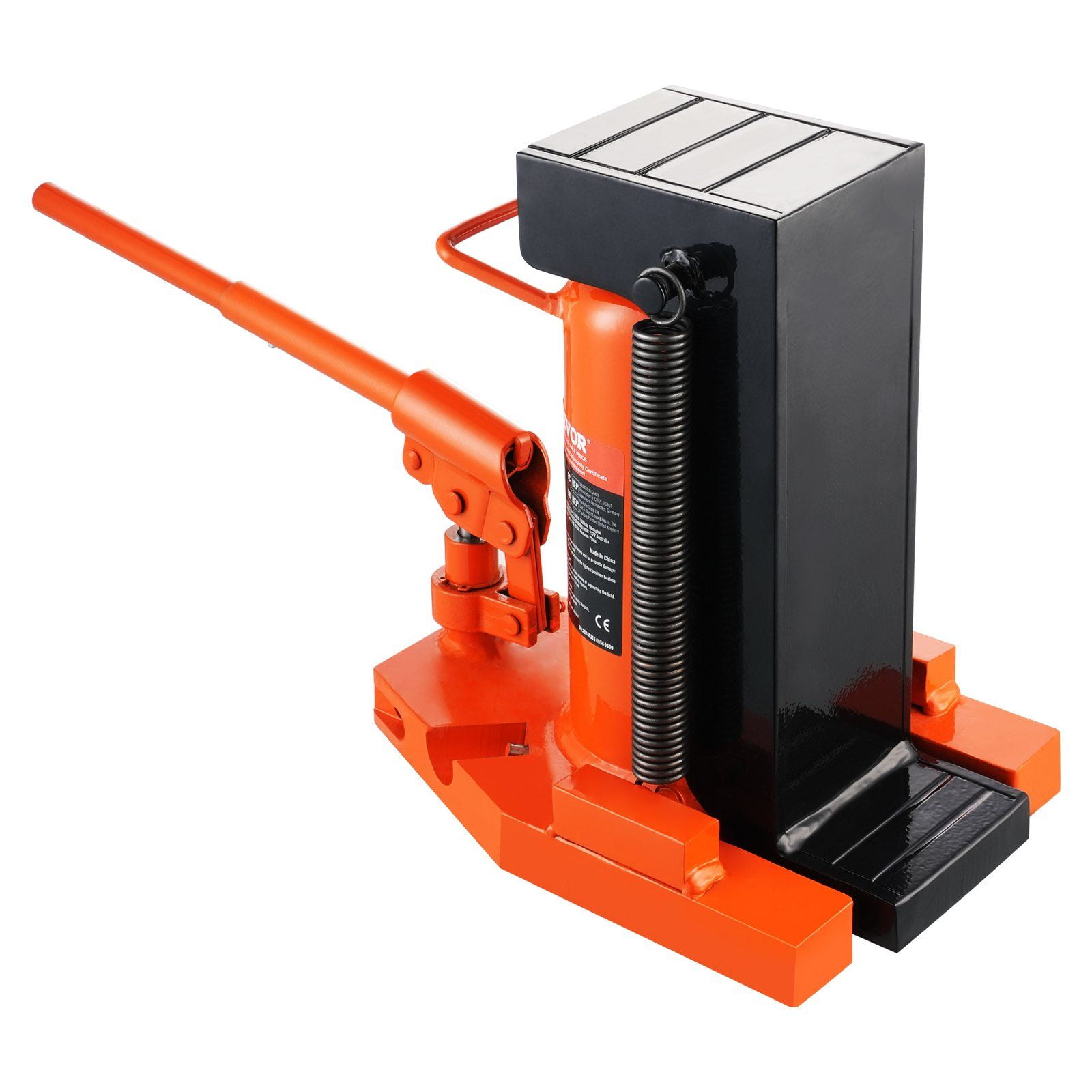 5 Ton Hydraulic Toe Jack, 10 Ton Top Lift Capacity, 0.8-6.8 Inch Toe ...