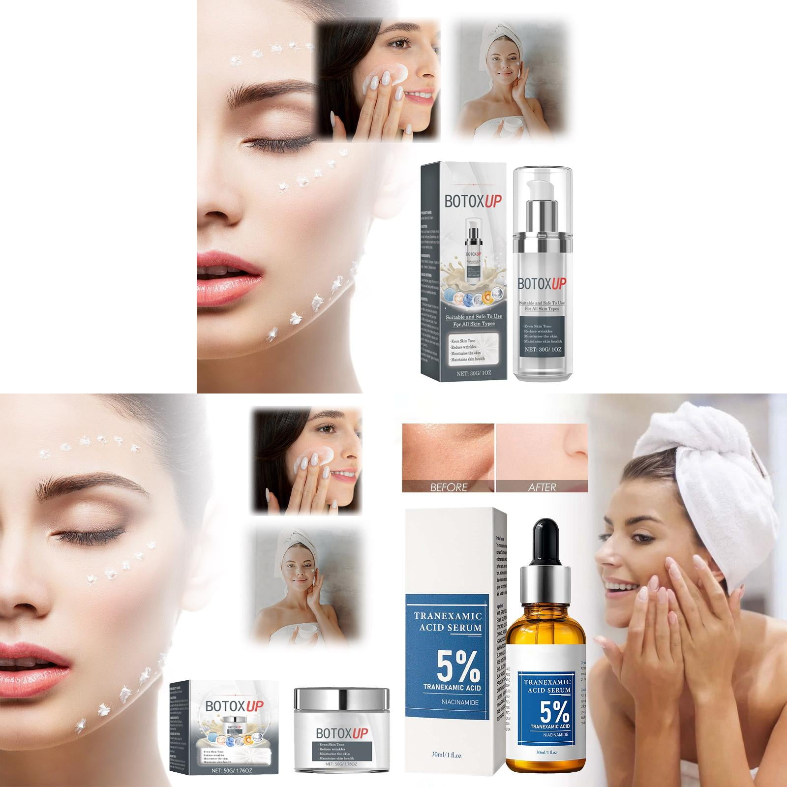 5% Tranexamic Ac And Mild Skin Care Tranexamic Ac And Blemishing Bottle ...