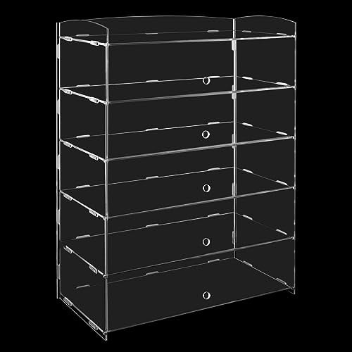 5 Tray Commercial Countertop Bakery Display Case, Retail Countertop ...