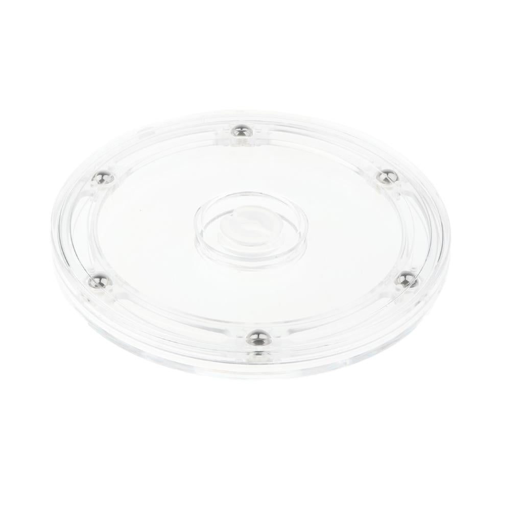 5'' Turntable Acrylic Rotating Display Stand For Jewelries - Clear ...