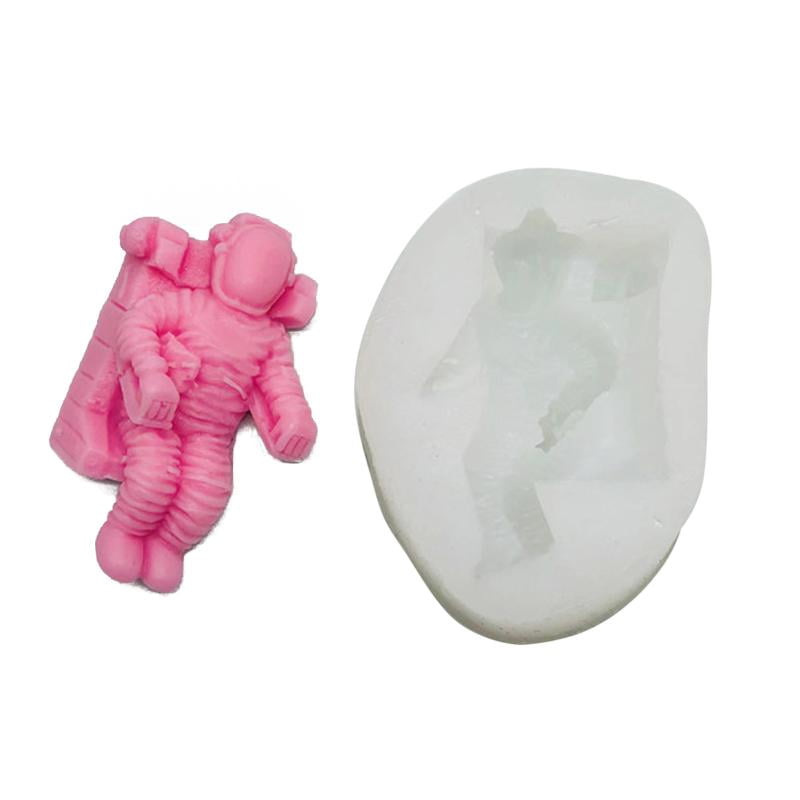 5 Types Epoxy Astronaut Spaceship Silicone Mold Plaster Mold for Home ...