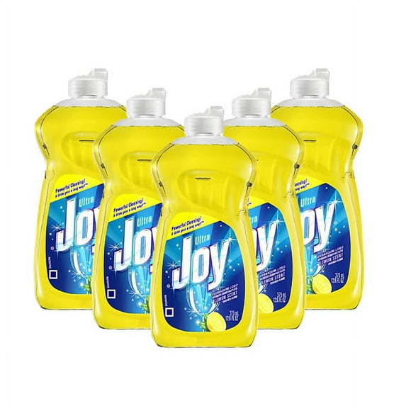5 Unit Dishwashing Liquid, Lemon Scent, 12.6 oz Bottle - Walmart.com