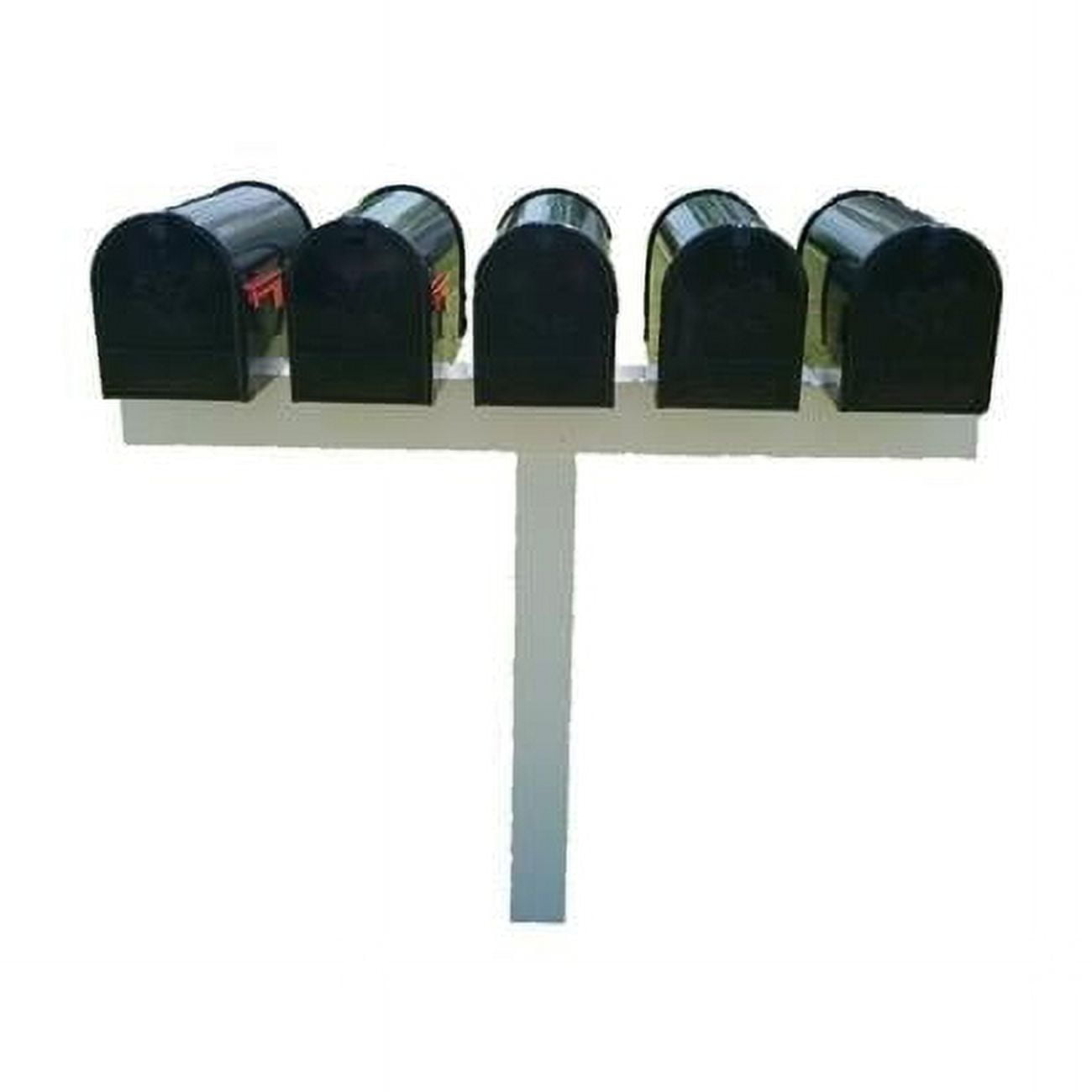 5 Vinyl Sleeve Mailboxe Post, White - Walmart.com