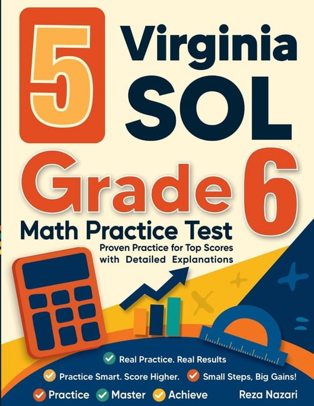 5 Virginia SOL Grade 6 Math Practice Tests: Proven Practice for Top ...