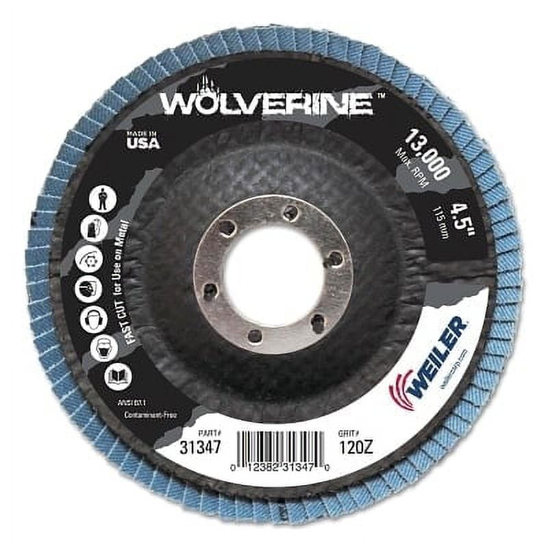 5" Vortec Pro Abrasive Flap Disc, Angled, Phenolic Back | Bundle of 5 ...