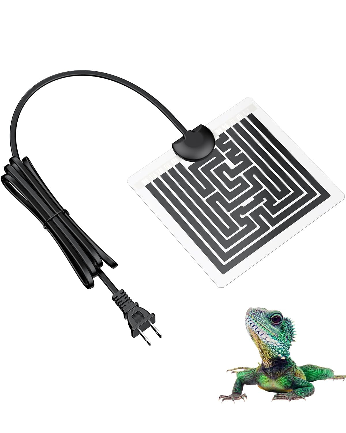5 W Reptile Heat Pad 6 x 5.5 Inch Reptile Heating Pad Under Tank ...