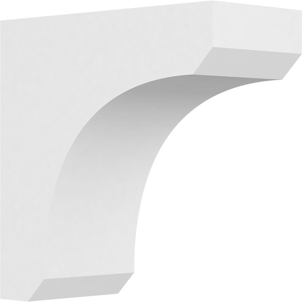 5"W x 12"D x 12"H Standard Legacy Architectural Grade PVC Corbel ...