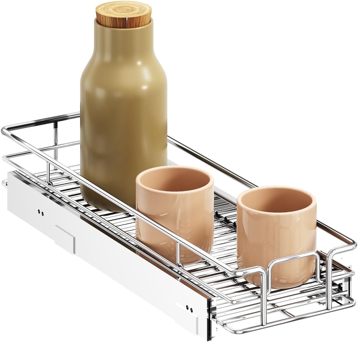 5½" W x 21½" D Pull Out Cabinet Organizer, Kitchen Cabinet Pull Out ...