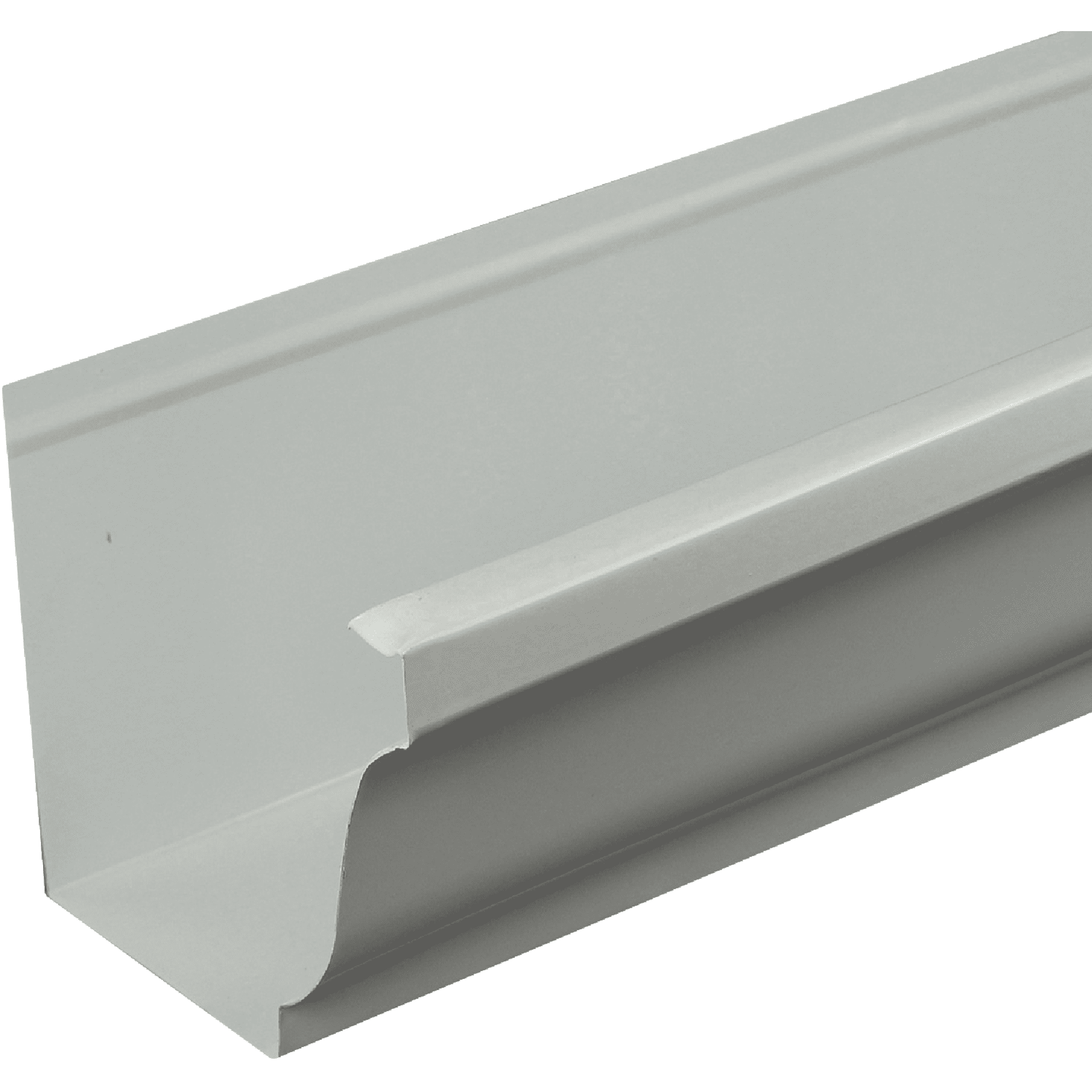 Spectra Gutter Systems 5K10RTW 5 x 10 in. 0.019 Aluminum Gutter, White ...