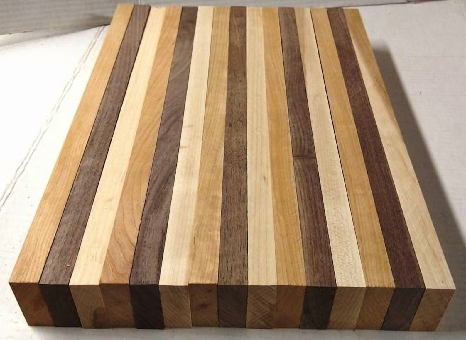 5 Walnut 5 Hard Maple 5 Cherry 3/4" x 2" x 24" Wood Boards, DIY Cutting ...