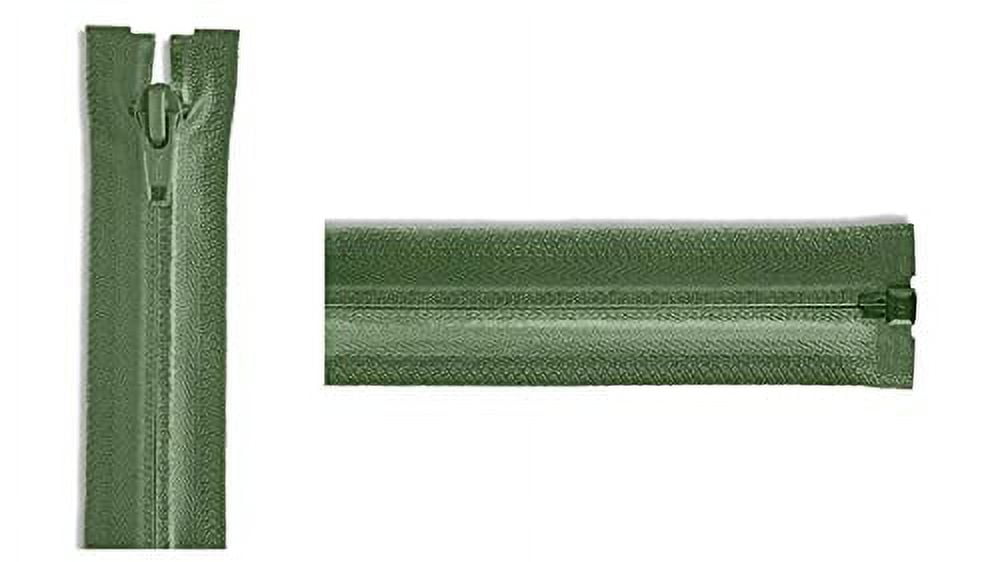 #5 Water Repellent Nylon Separating YKK Zipper - Choose Your Length - 1 ...
