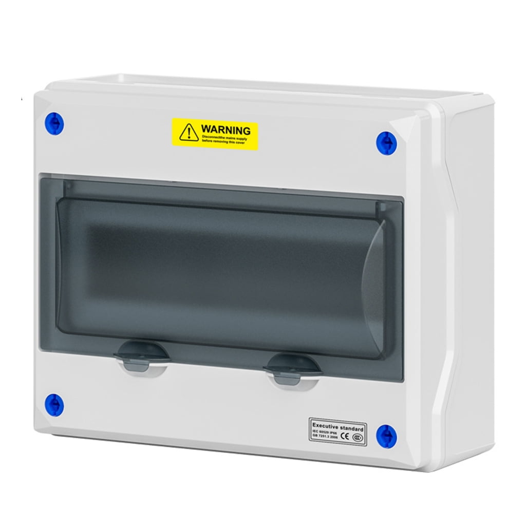 5 Way Breaker Box ABS Enclosures IP65 Dustproof Wall Mountable Daily ...