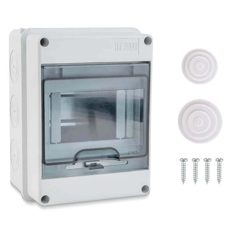 5 Way Circuit Breaker Box, IP65 Distribution Protection Box Breaker Box ...
