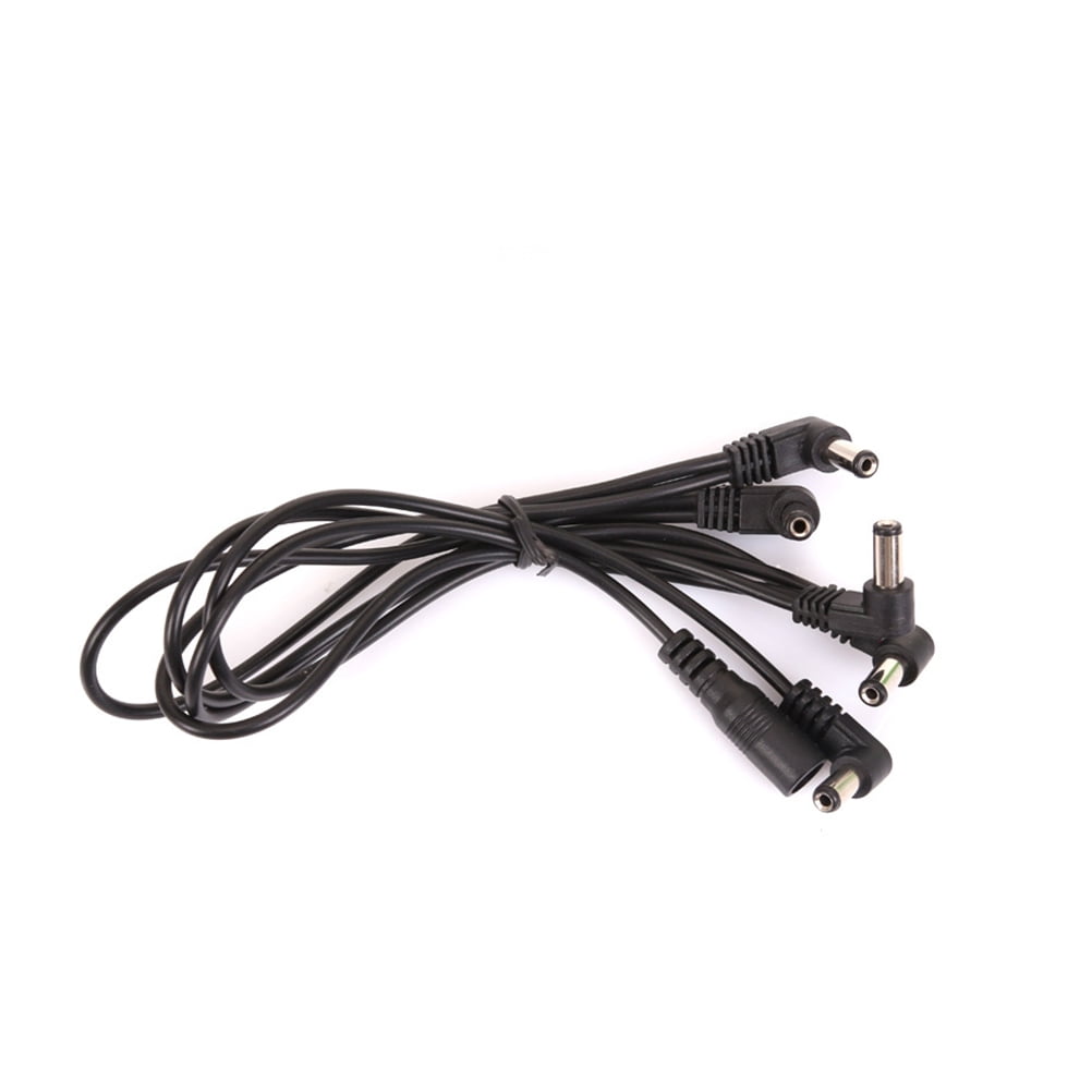 5 Way Daisy Cable Premium Material Power Cable Right Angle Plug 5 Power ...
