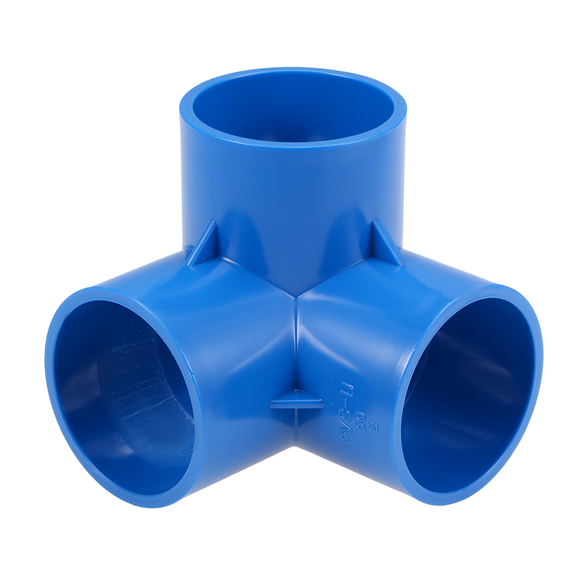 5-Way Elbow PVC Pipe Fitting,Furniture Grade,1-1/2-inch Size Tee Corner Fittings Blue - Walmart.com