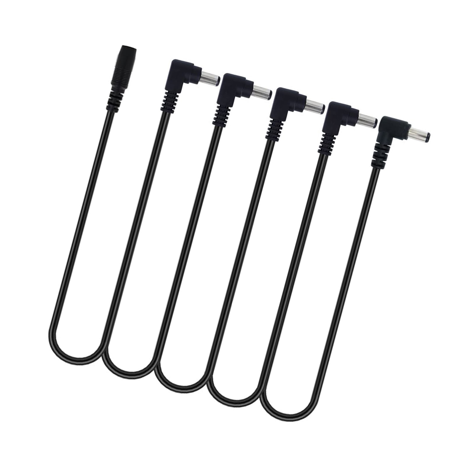 5 Way Guitar Effect Pedal Chain Power Supply Cable Splitter Wire Cord ...