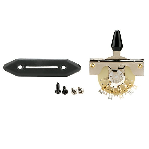 5 Way Guitar Pickup Toggle Switches with Plate Electric Guitar Toggle ...