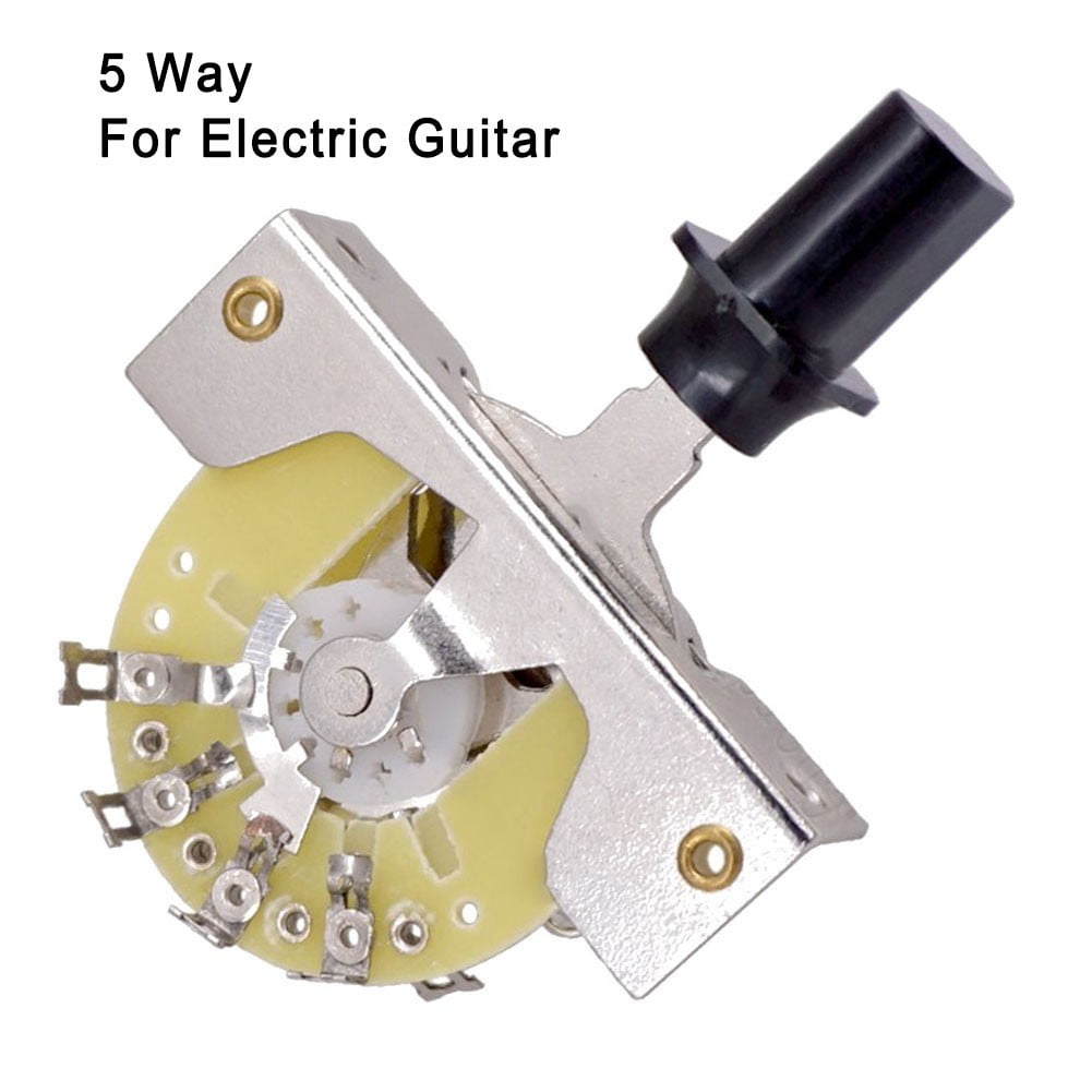 5 Way Guitar Pickups Selector Lever Switch For ST Electric Guitar Parts ...