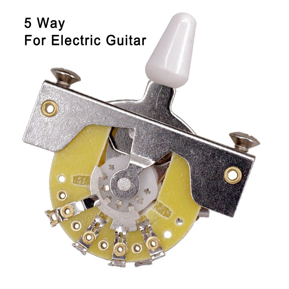 5 Way Guitar Pickups Selector Lever Switch For ST Electric Guitar Parts ...