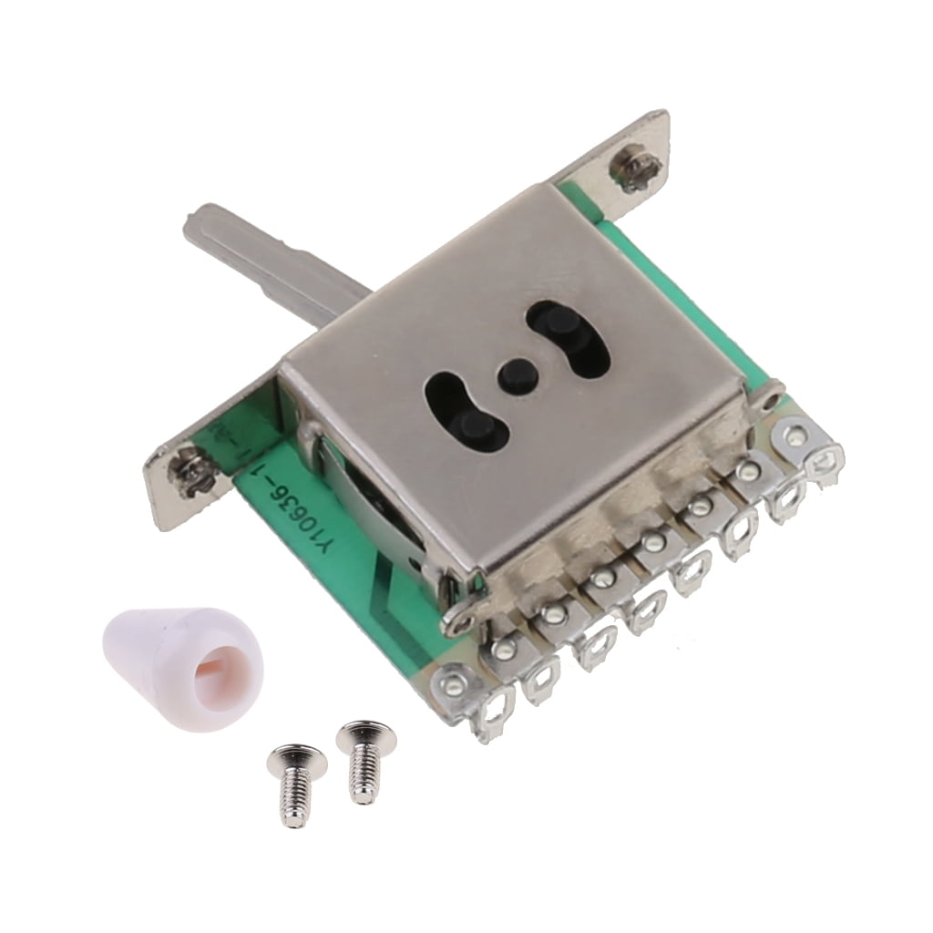 5 Way Pickup Selector Switches Toggle Leaver for Guitar - Walmart.com