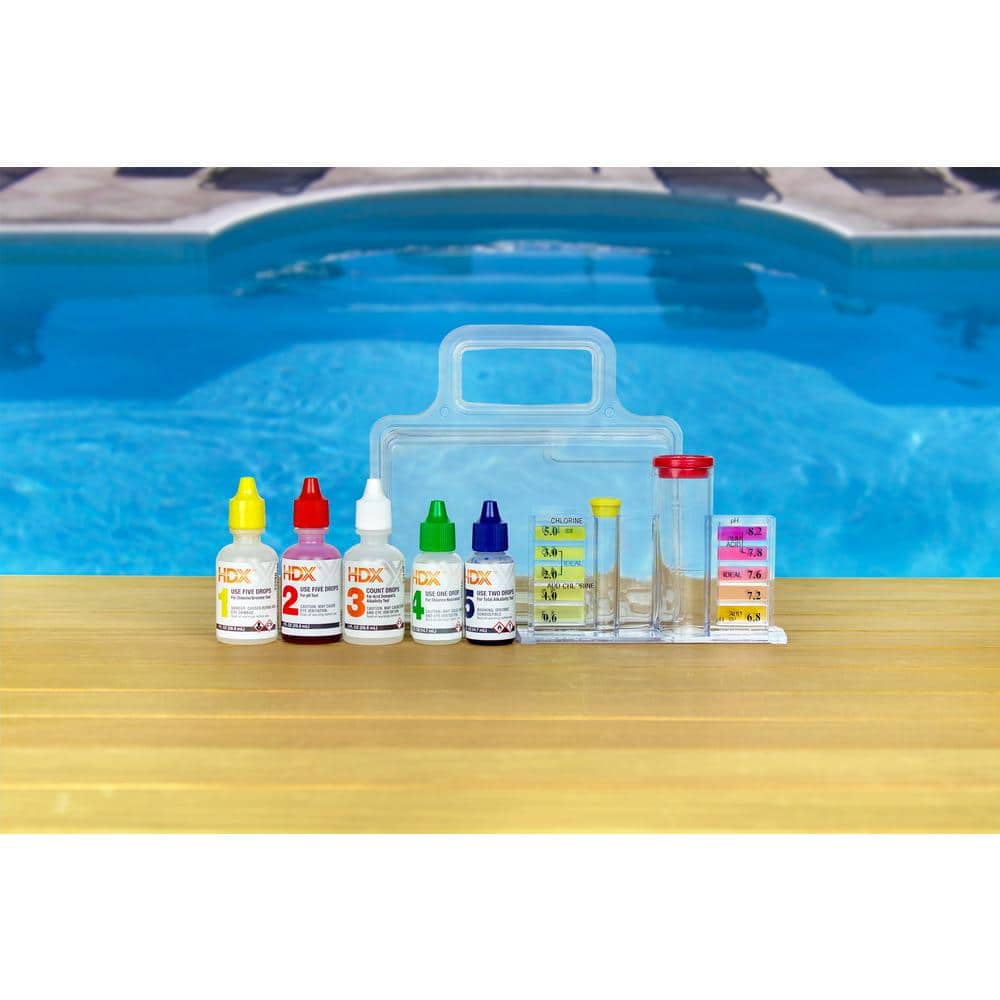 5-Way Swimming Pool and Spa Test Kit - Walmart.com