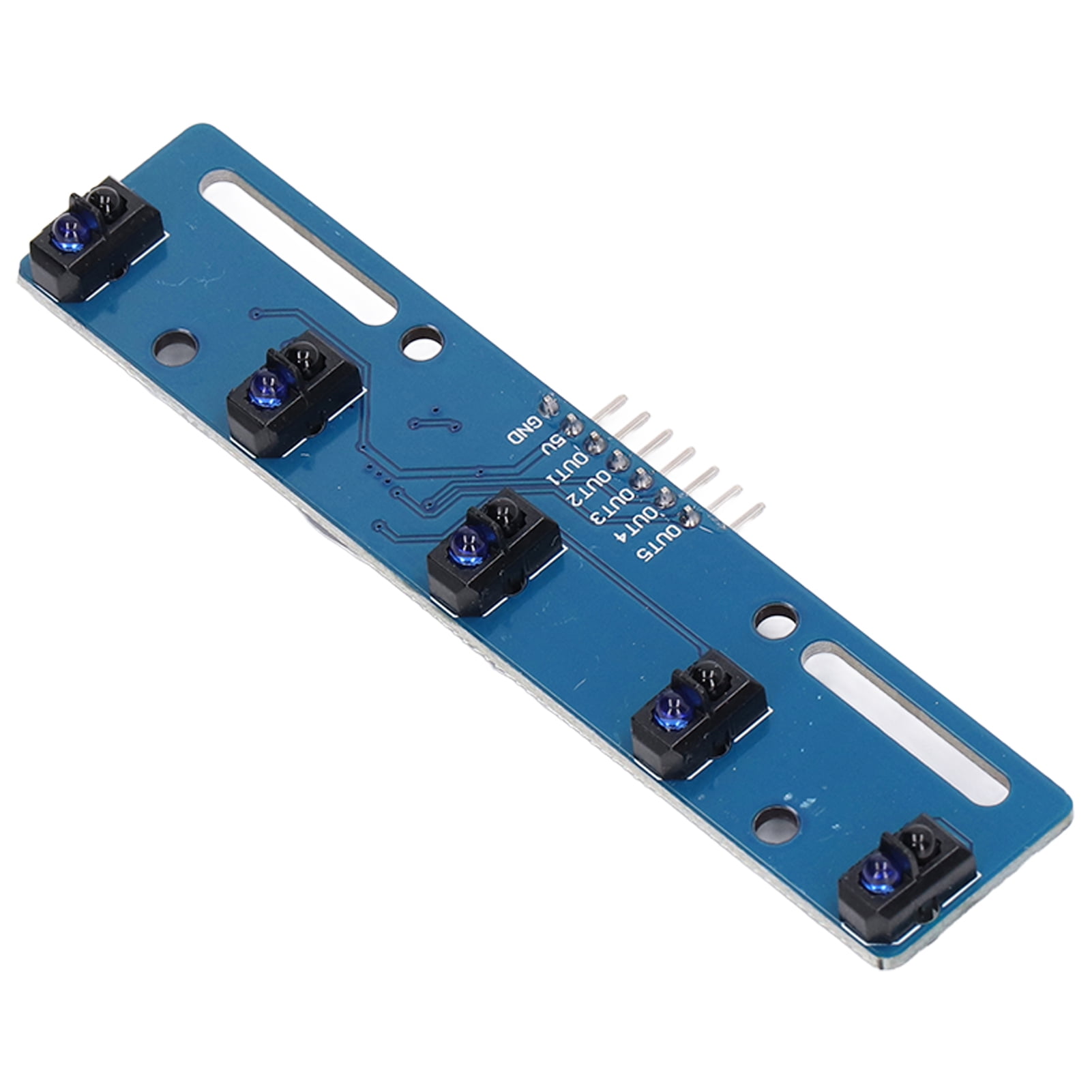 5 Way Tracking Sensor Infrared Reflection Sensor Module Photoelectric ...