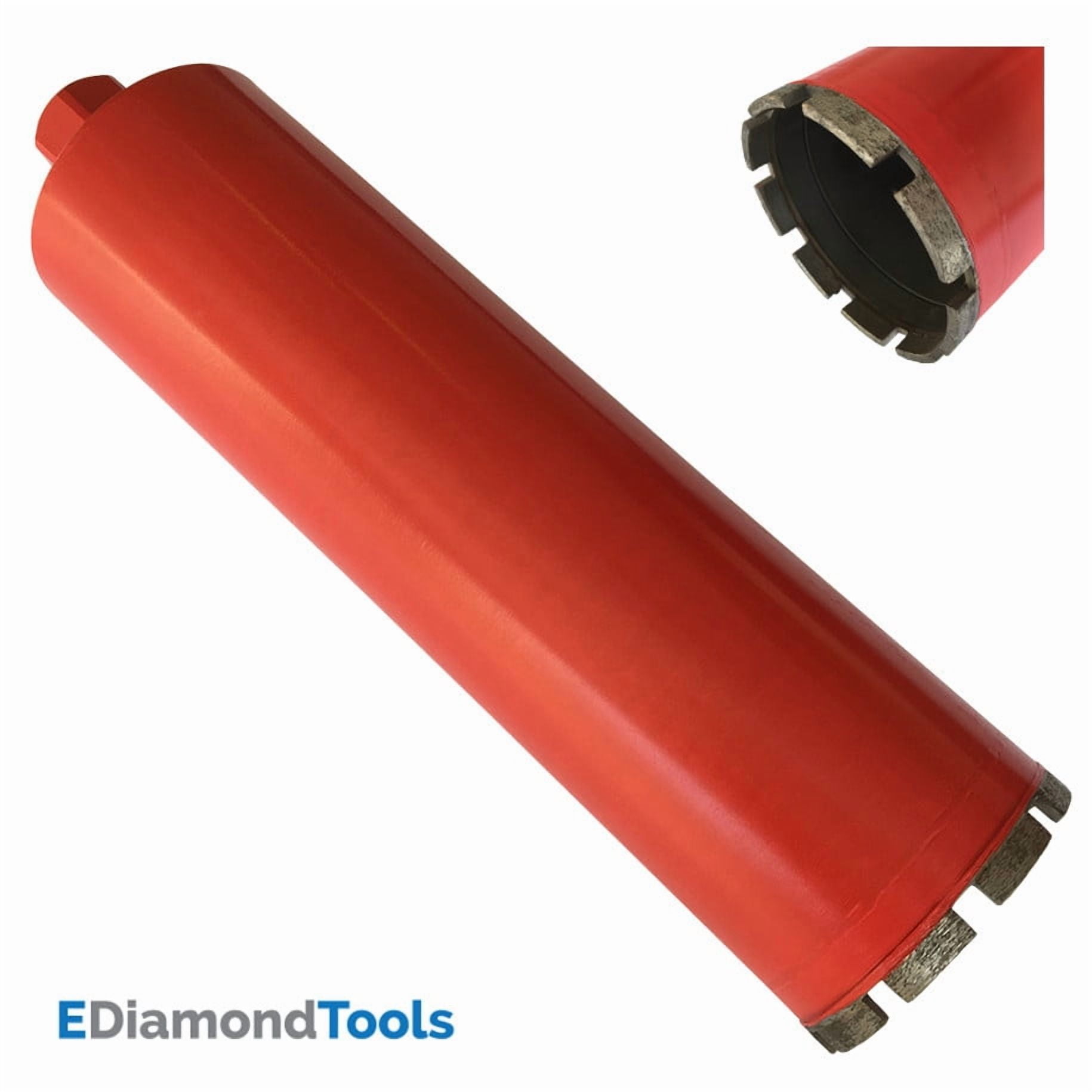 5” Wet Diamond Core Drill Bit for Concrete Granite Coring 1-1/4”-7 ...