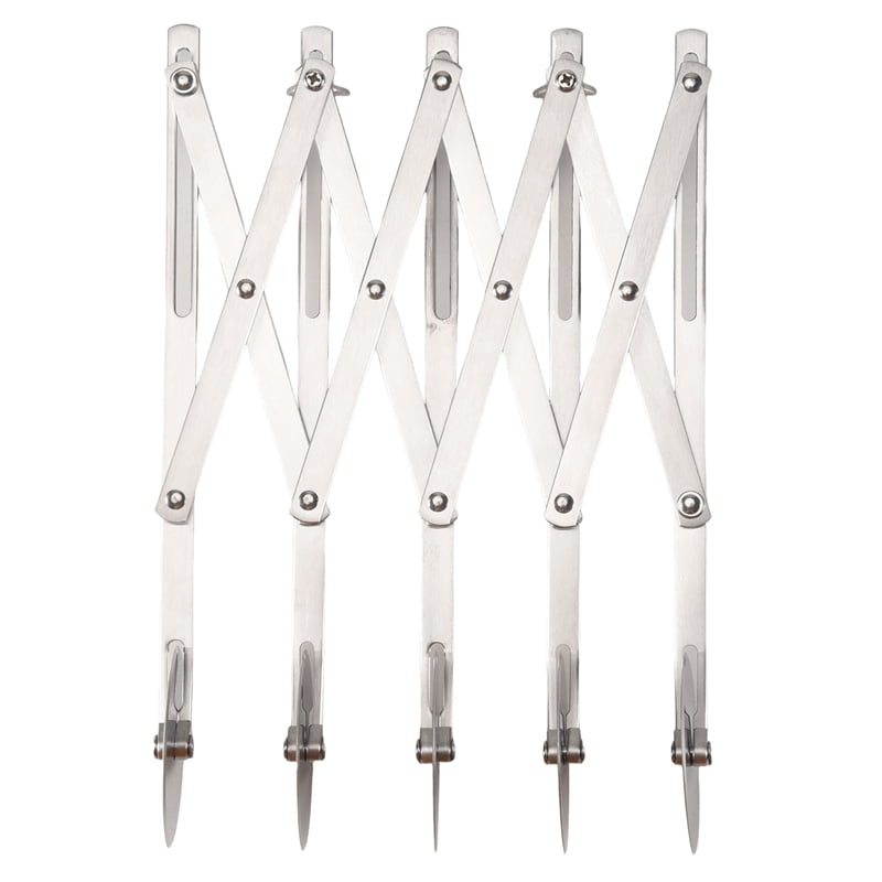 5-Wheel Pastry Cutter Pizza Multi Wheel Dough Cutters Expandable Slicer ...