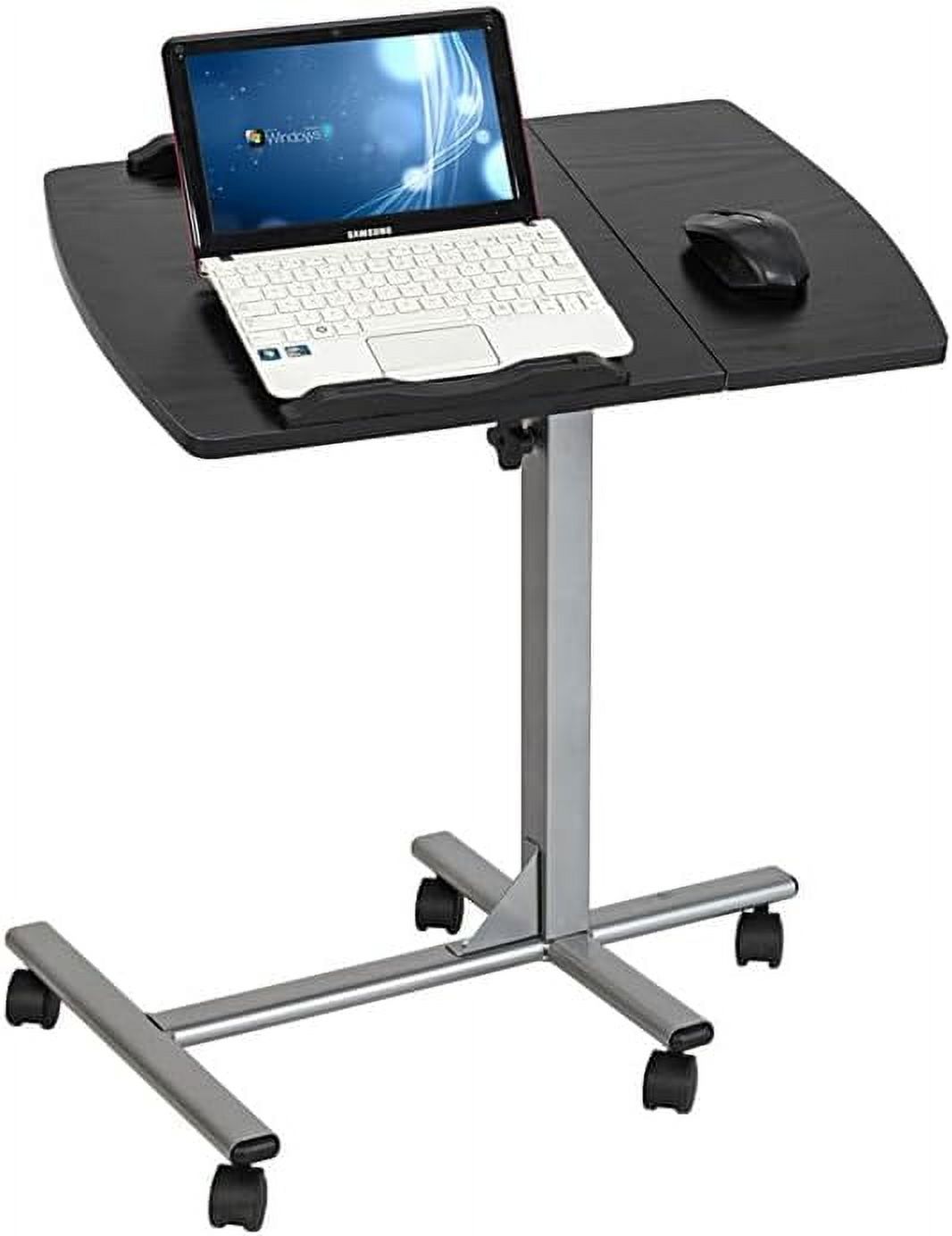 5 Wheels Small Office Desk Sofa Table for Couch, Multifunctional ...