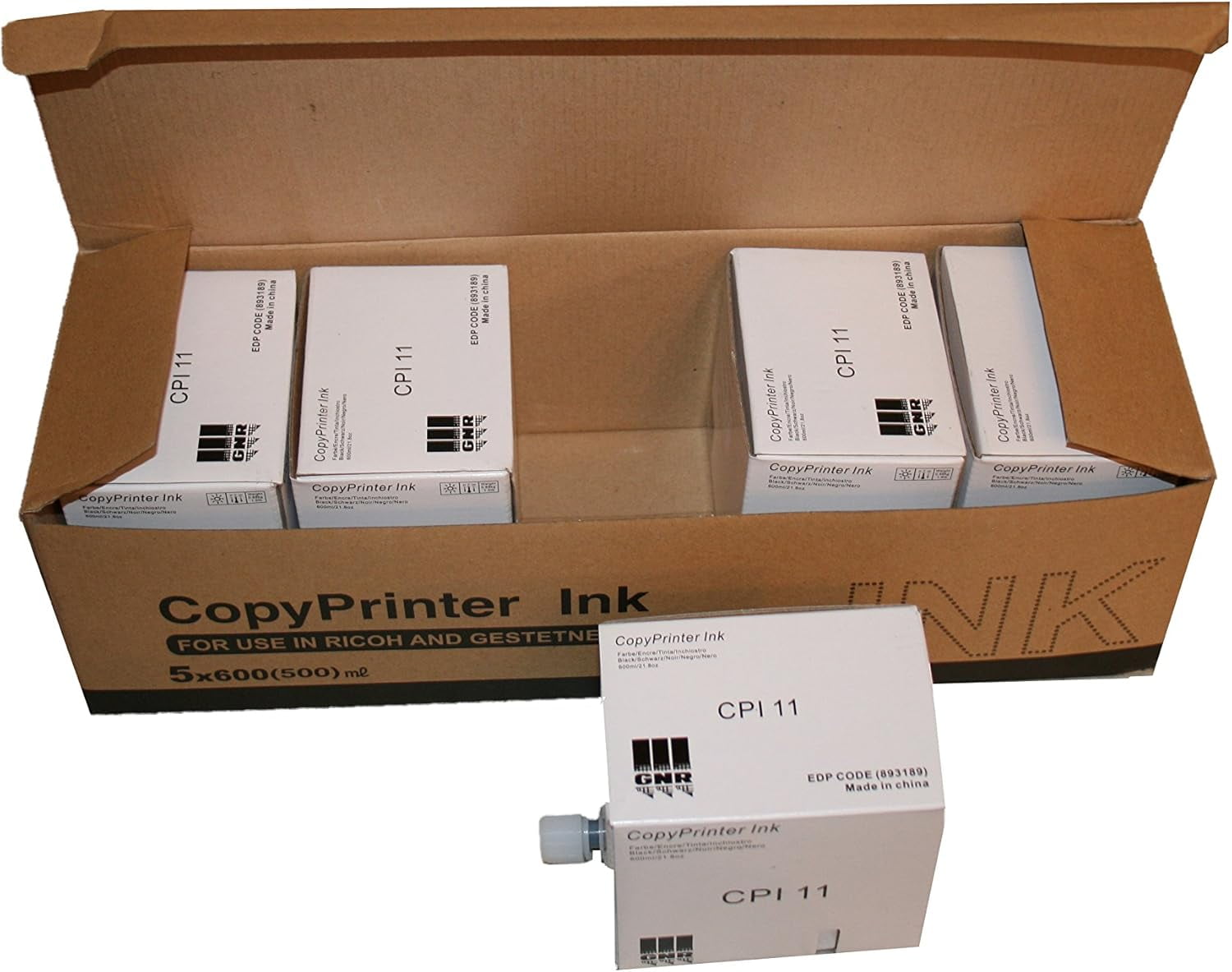 5 Wholesale Widgets Brand HQ40 Black Duplicator Ink Cartridges ...