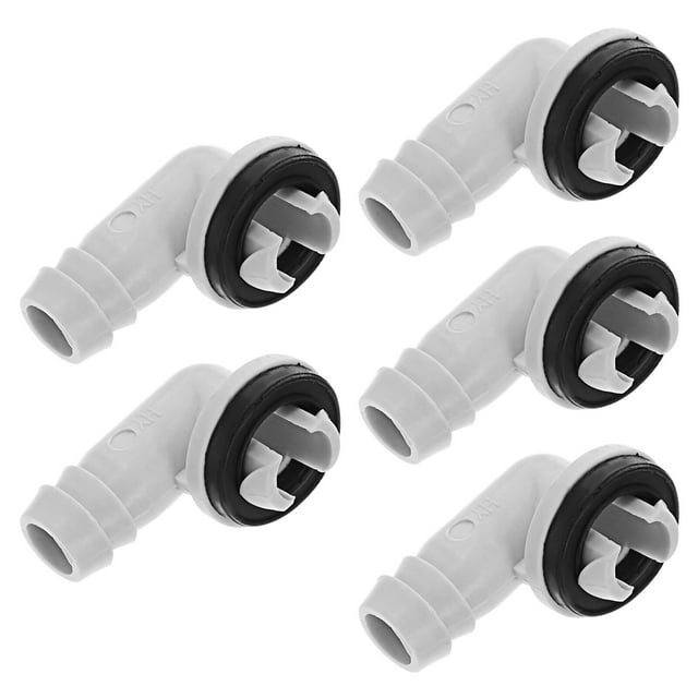 5 Window AC Air Conditioner Drain Hose Connector 15mm Elbow Fitting ...