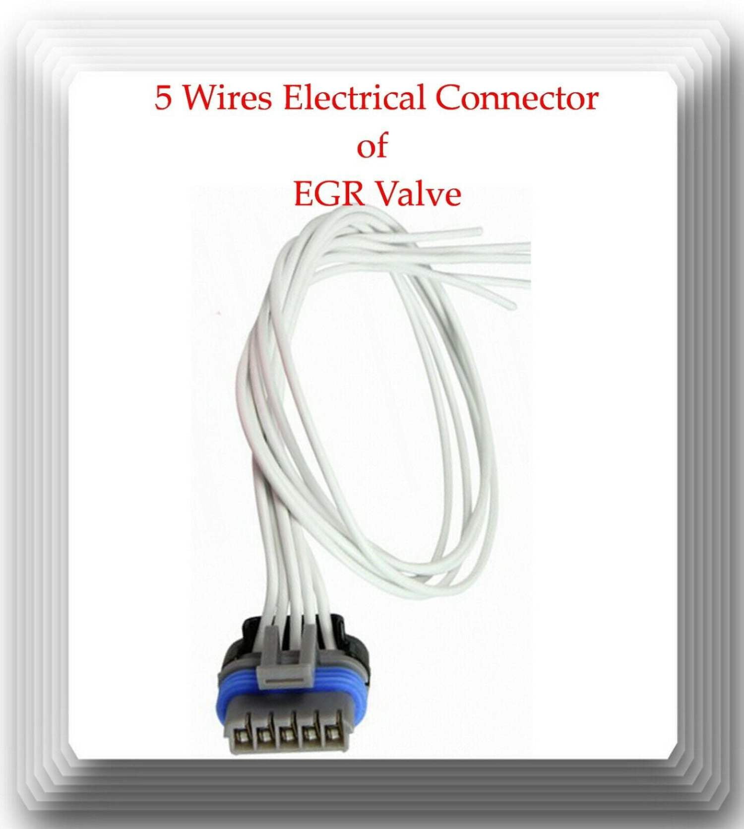 5 Wire Connector of EGR Valve EGV466 Fits: Daewoo GM Jaguar Suzuki ...