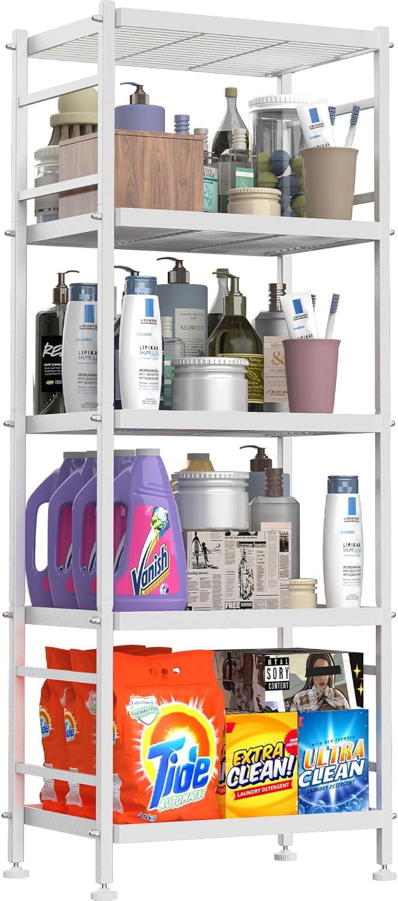 5-Wire Shelving Metal Storage Rack Shelves,Standing Storage Shelf Units ...