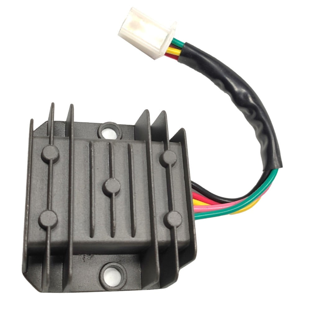 5 Wires 12V Voltage Regulator Rectifier Motorcycle Dirt Bike For GY6 50 ...