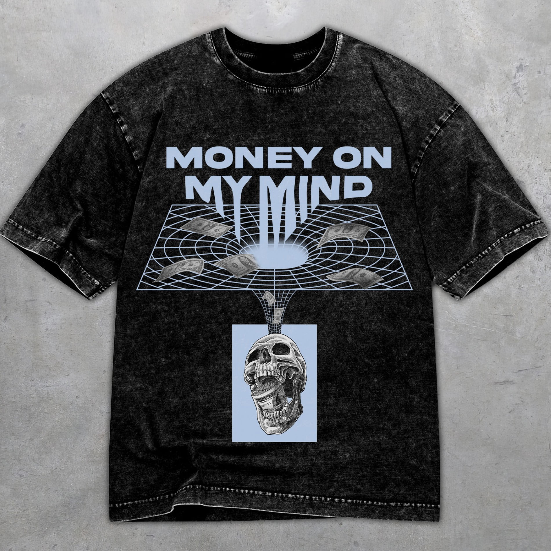 5 Wolf Grey 5s Light Graphite Color Washed Shirt, Money Mind, Shirts ...