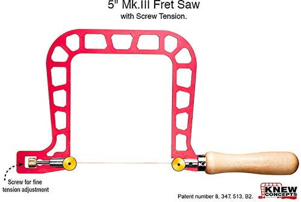 5" Woodworker Fret Saw with Screw Tension - Walmart.com