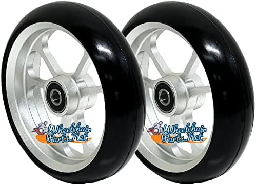 5" X 1.4" CASTER WHEEL WITH ALUMINUM RIM AND 5/16" BEARINGS. - Walmart.com