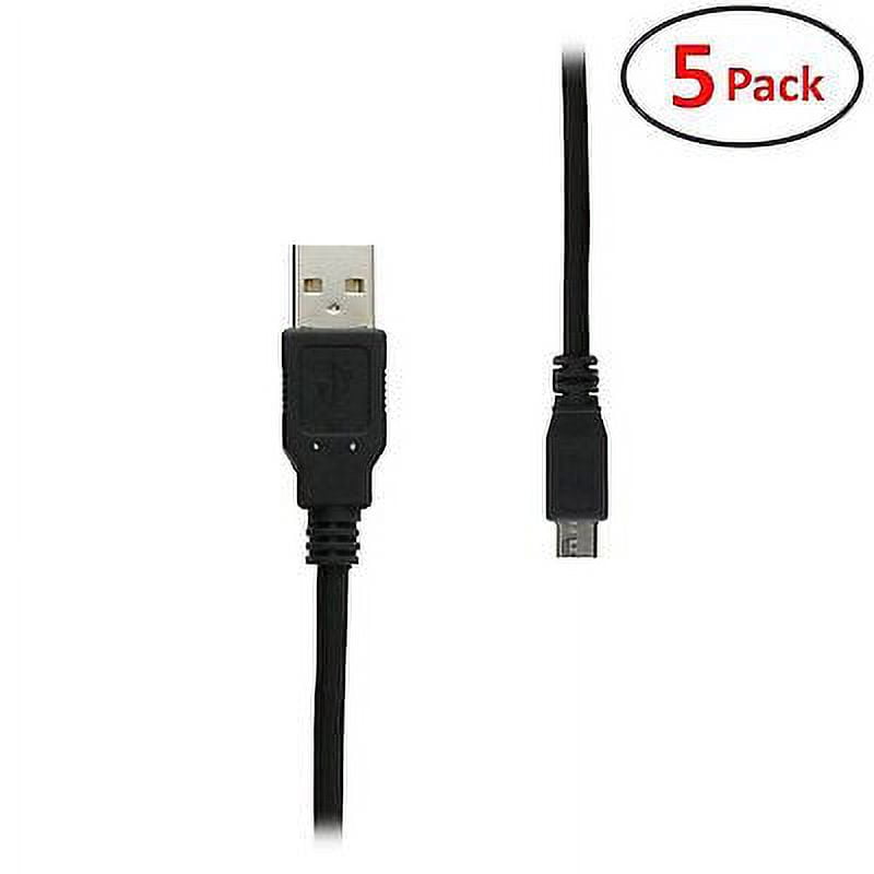 5 X 10FT USB Micro USB Charger Data Sync Cable For Samsung Galaxy Note4 ...