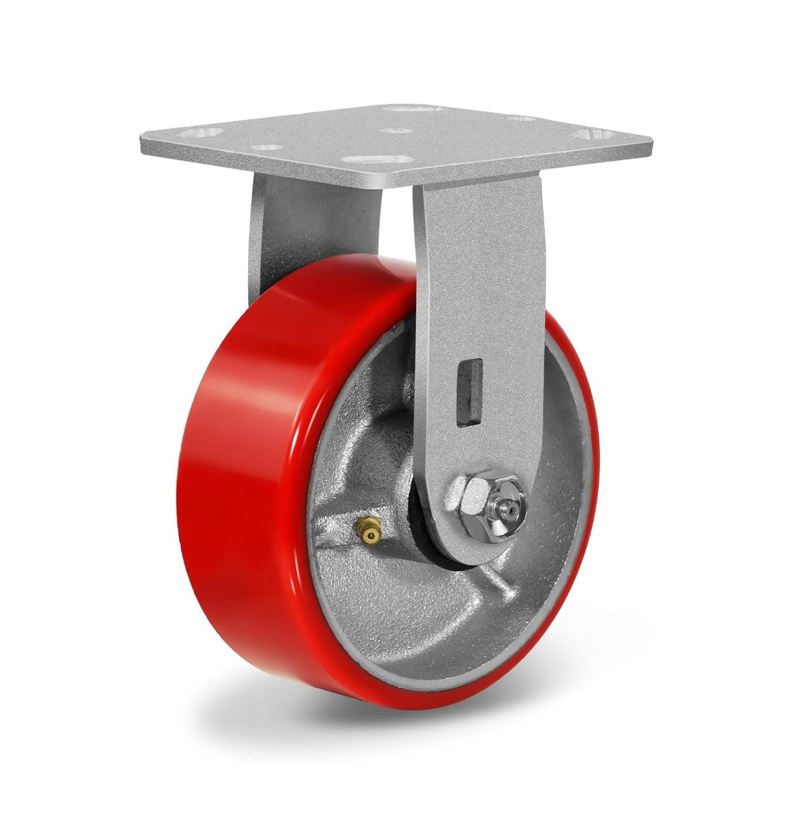 5"X 2" Caster Wheel, Industrial Caster Wheels Heavy Duty Polyurethane ...