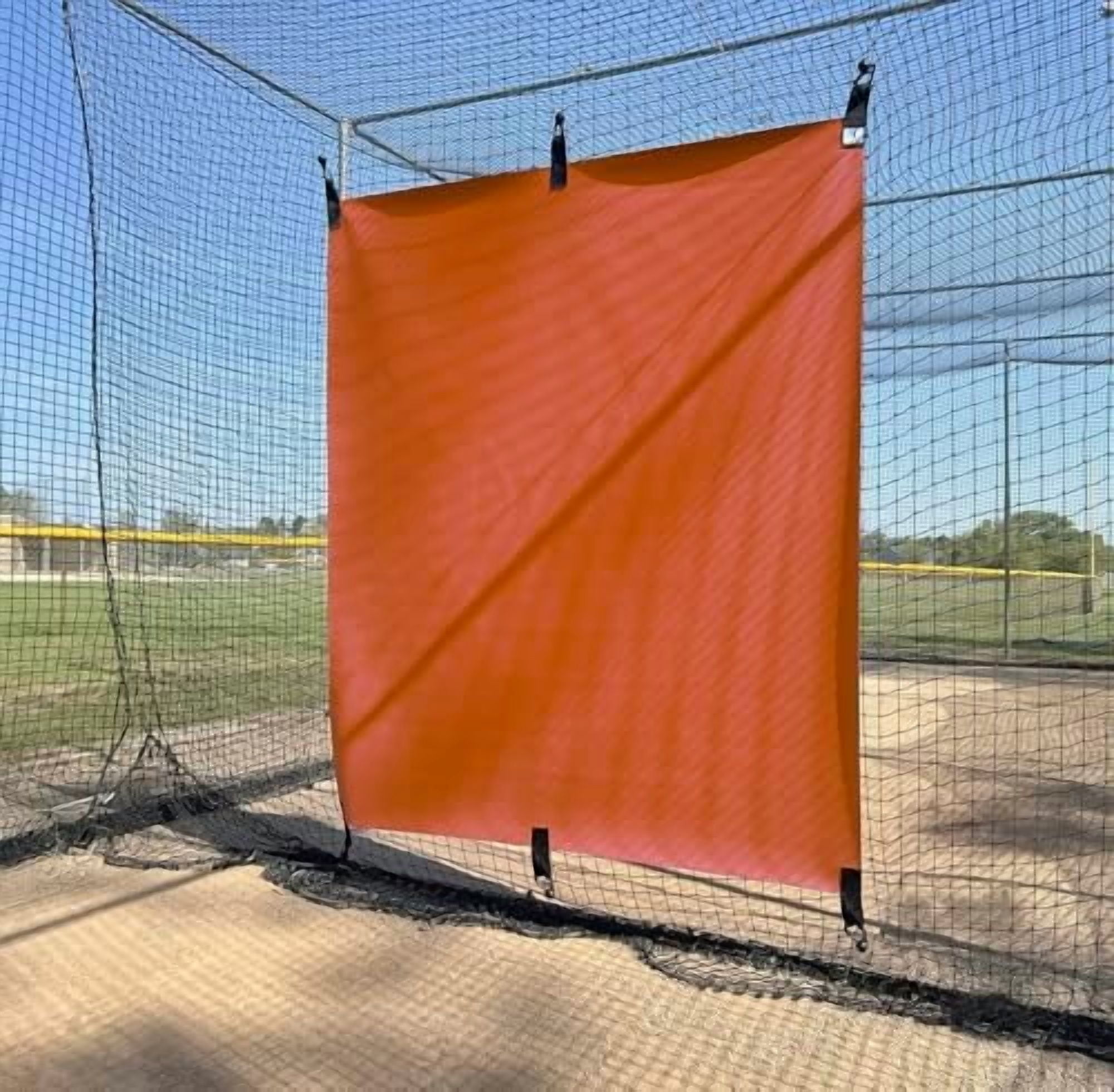5 X 6 - Outdoor Batting Cage Backstop (GBCC) - 6 Point Fastener System ...