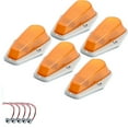 5 X Cab Marker DHF10 Light, Amber Cover with Cab Roof Running Lights ...