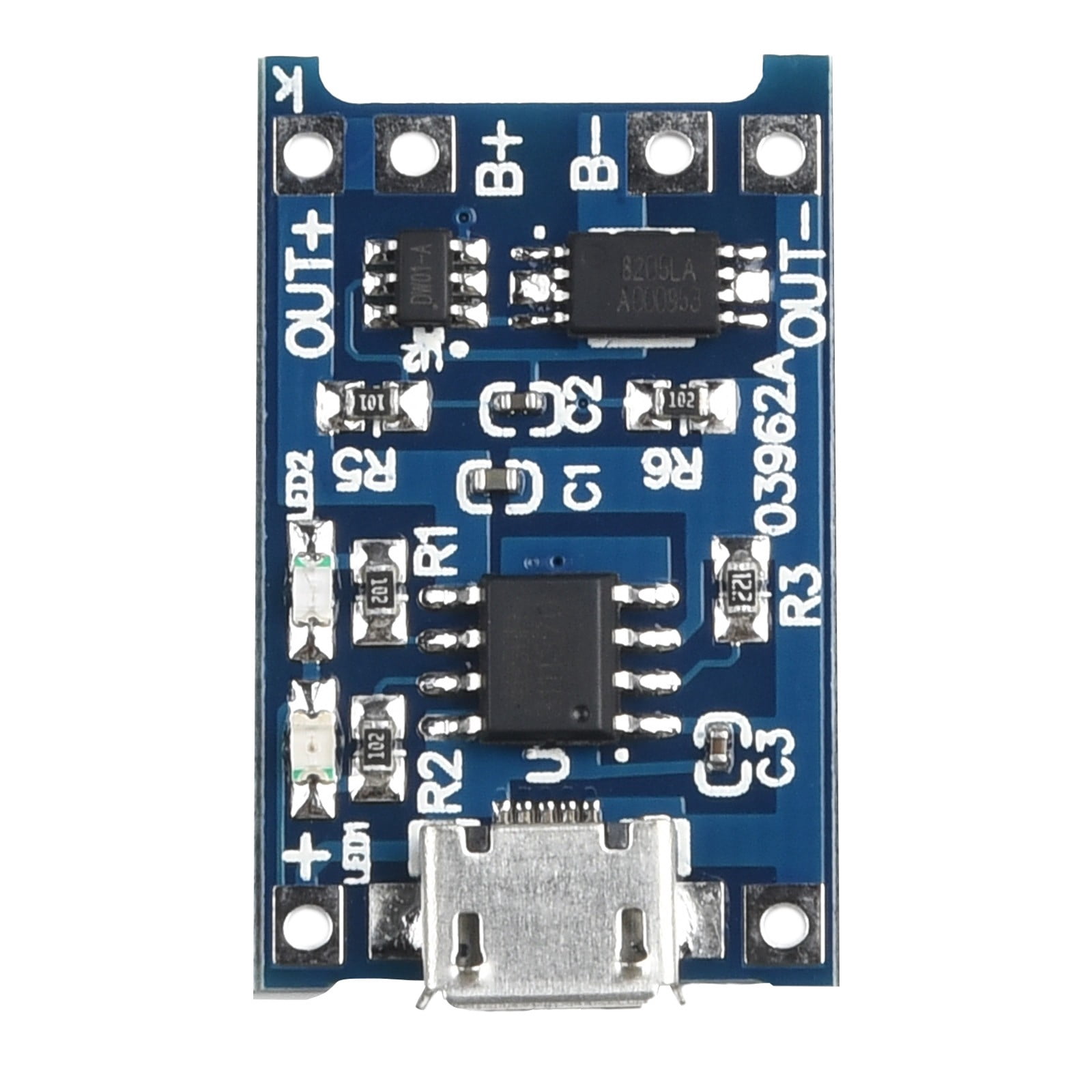 5 X Lithium Charger Board Module With Battery Protection, Micro USB 5V ...