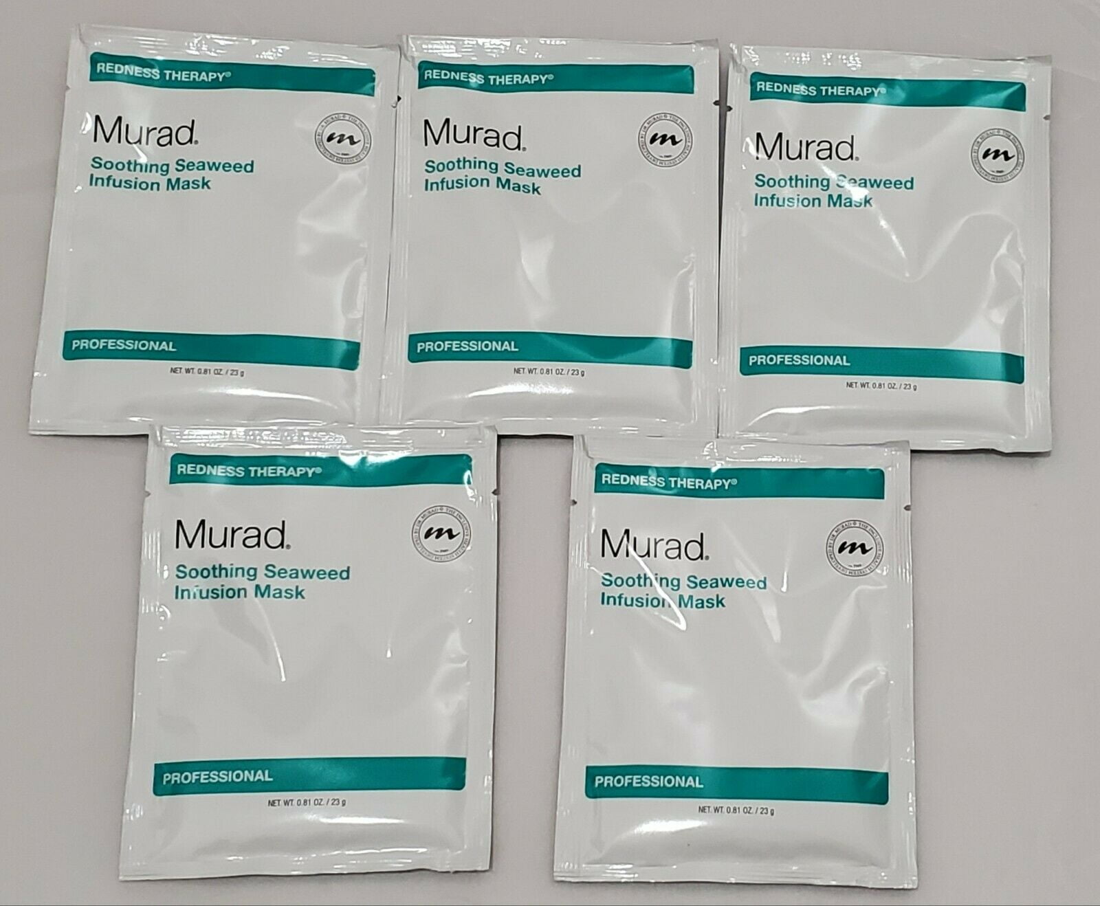 5 X Murad Soothing Seaweed Infusion Mask. 0.81 Oz. each. - Walmart.com