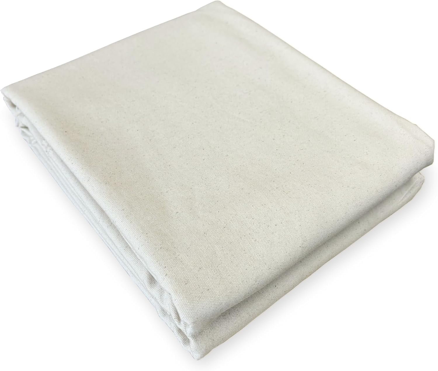 5 Yard Natural Heavy Duty Cotton Canvas Fabric 10.6 OZ Drop Cloth for ...