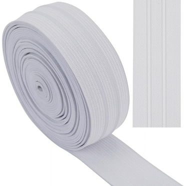 5 Yards 20mm Wide Non-Slip Elastic Ribbon Wave Silicone Elastic Gripper ...