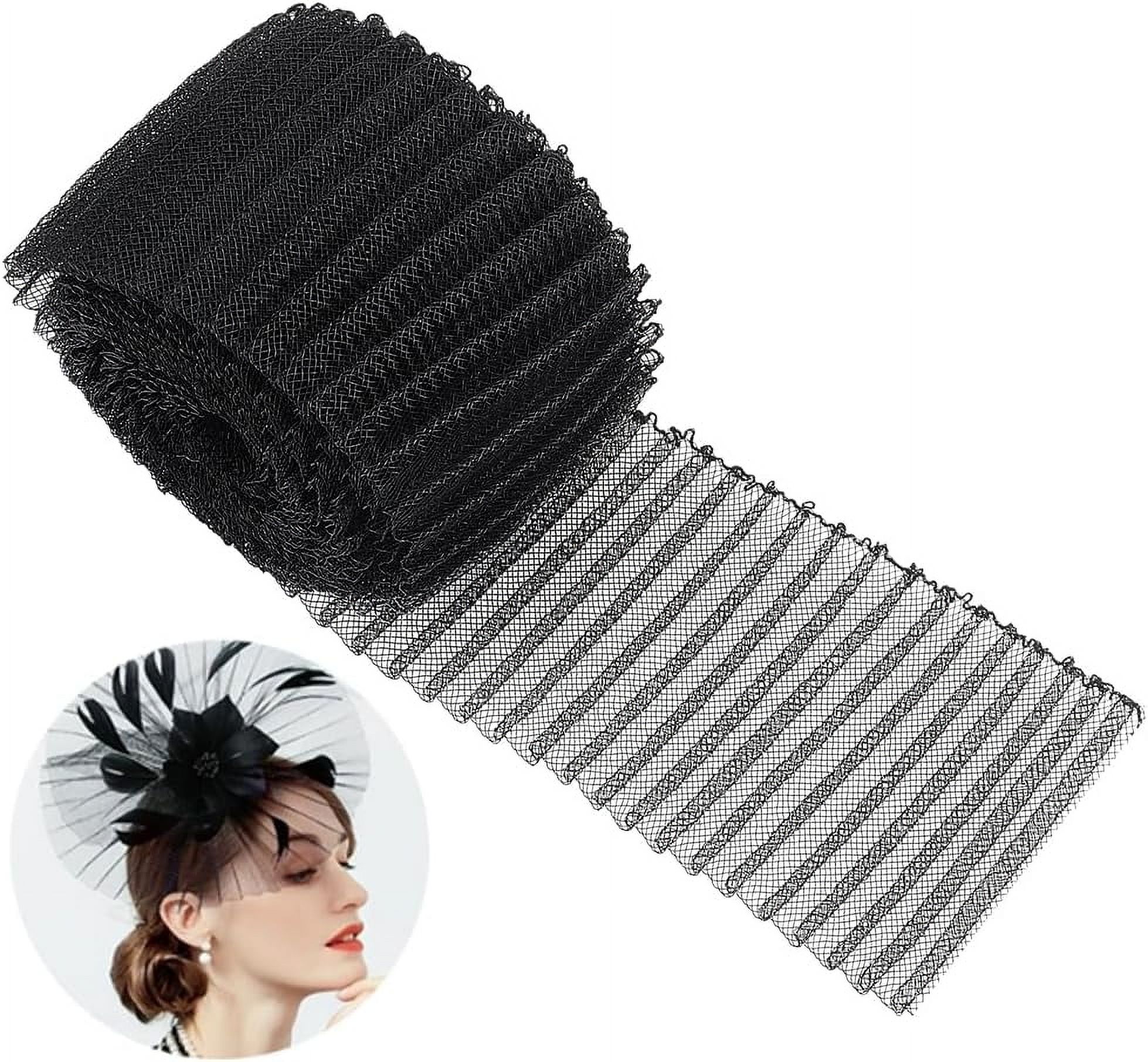 5 Yards Black Horsehair Braid Thread Edge Fabric 3-1/4 inch Pleated ...