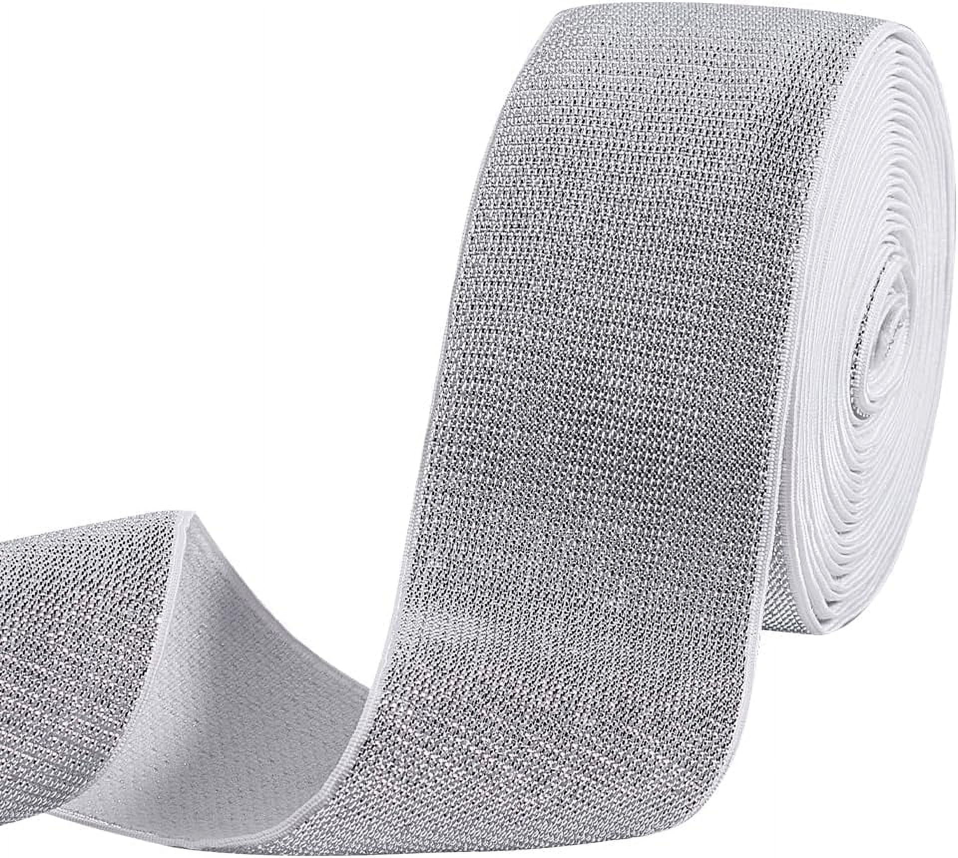 5 Yards Elastic Band 2 Inch Flat Elastic Band for Sewing Crafts Heavy ...